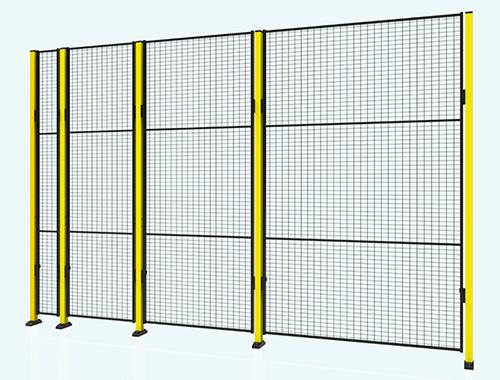 Schutzzaun-Systeme, Schutzgitter, Schutzeinrichtungen von Axelent